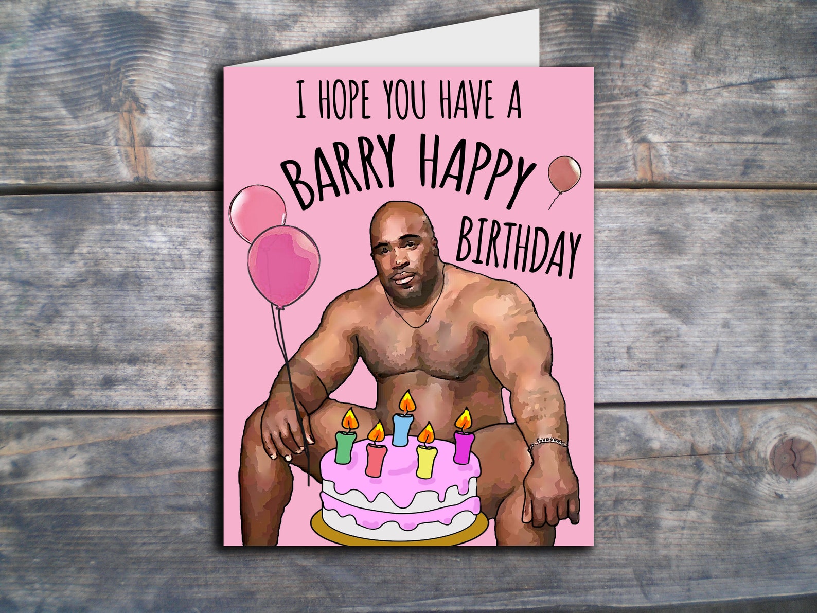 Birthday Card Barry Woods Meme Birthday Card Printable Wood - Etsy Italia