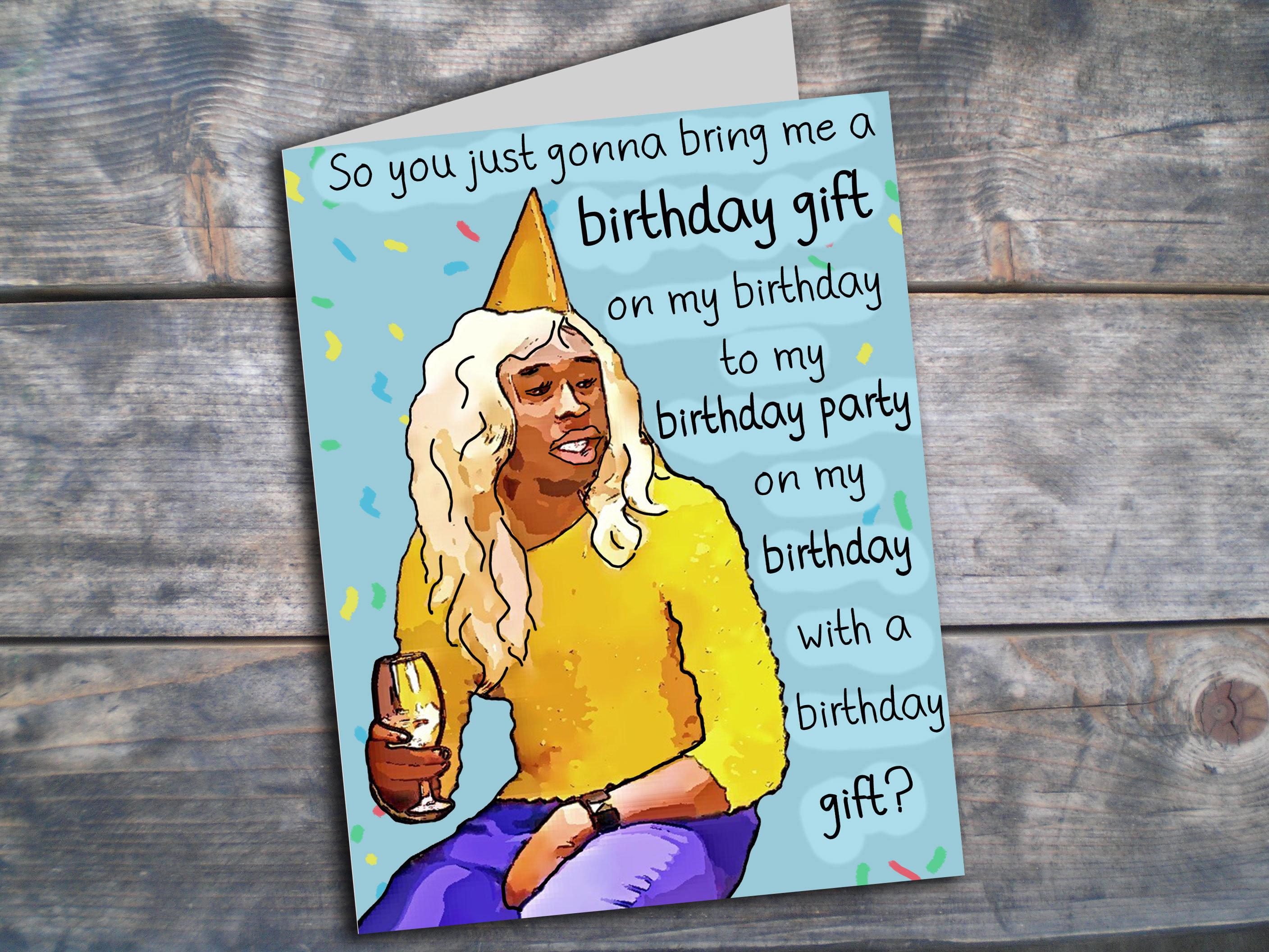Tyler The Creator Birthday Card Greeting Card And Postcard - Etsy España