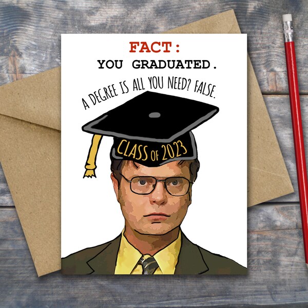 Funny Grad Card - Etsy