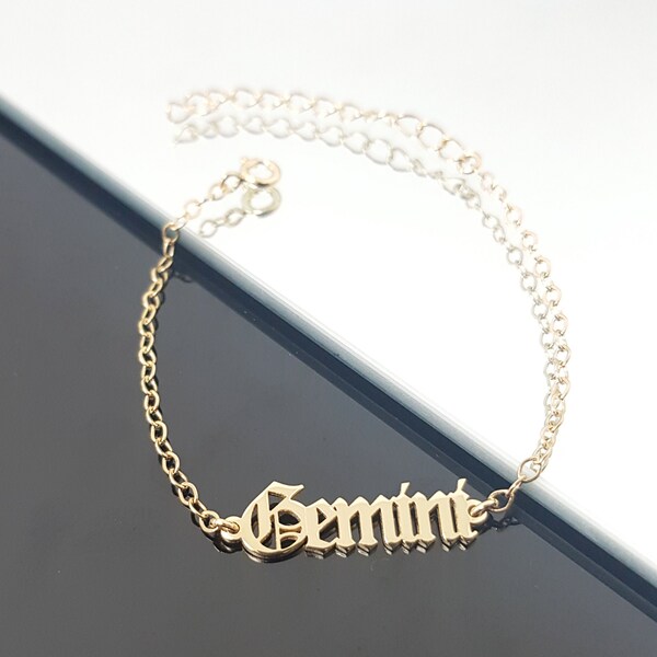 Gemini Bracelet - Etsy