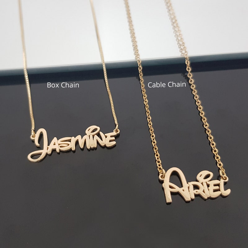 Girls Name Necklace - Etsy