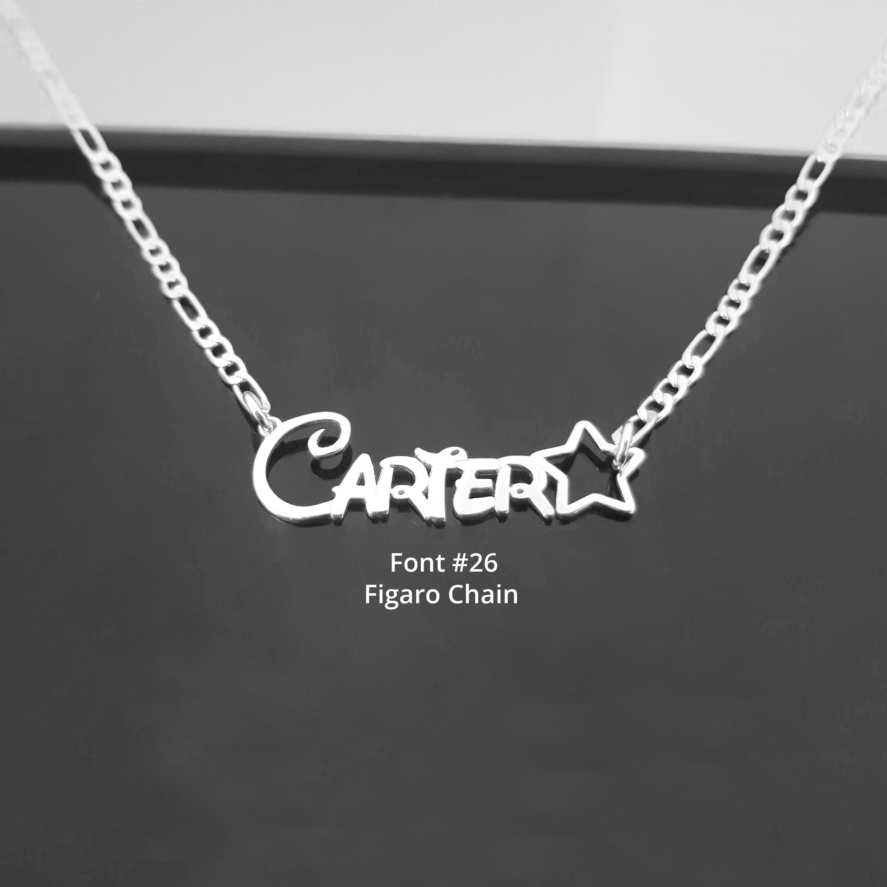 Name Necklace for Kids Personalized Kids Jewelry Girl's - Etsy