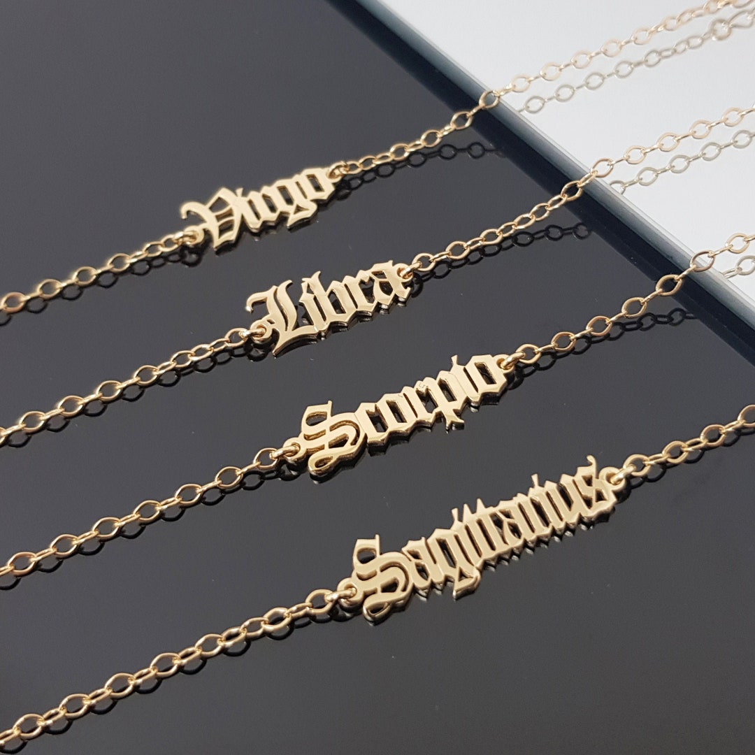 Astrology Zodiac Sign Bracelet, Zodiac Sign Horoscope Bracelet, Zodiac ...