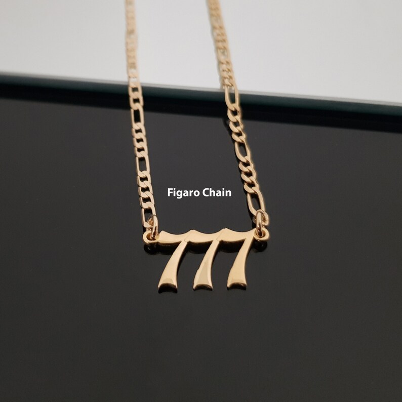 Angel Numbers Angel Number Necklace Angel Number Necklace | Etsy