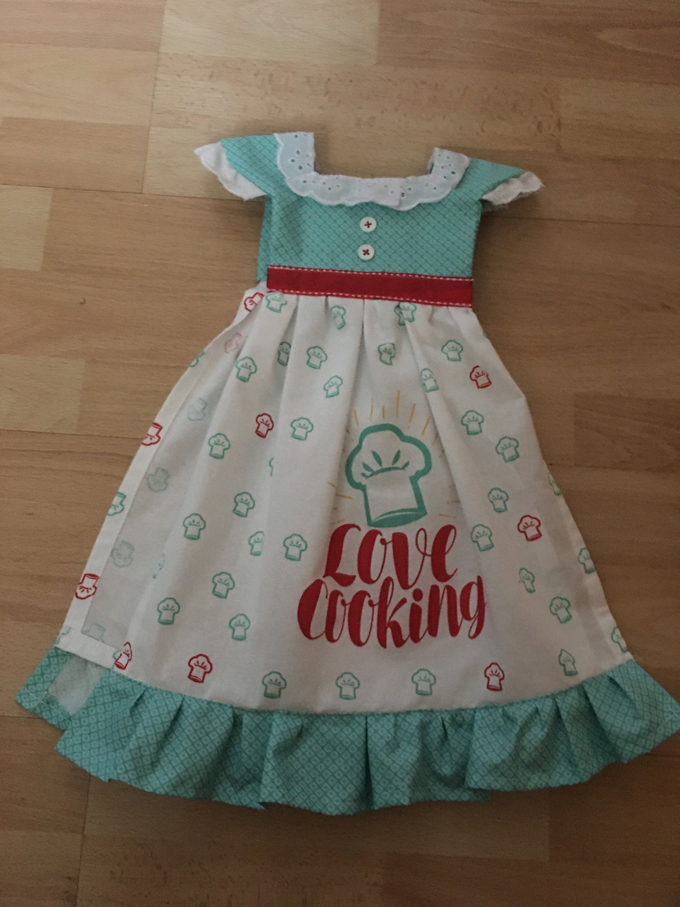 Hanging Oven love Cooking Dress Dishtowel - Etsy