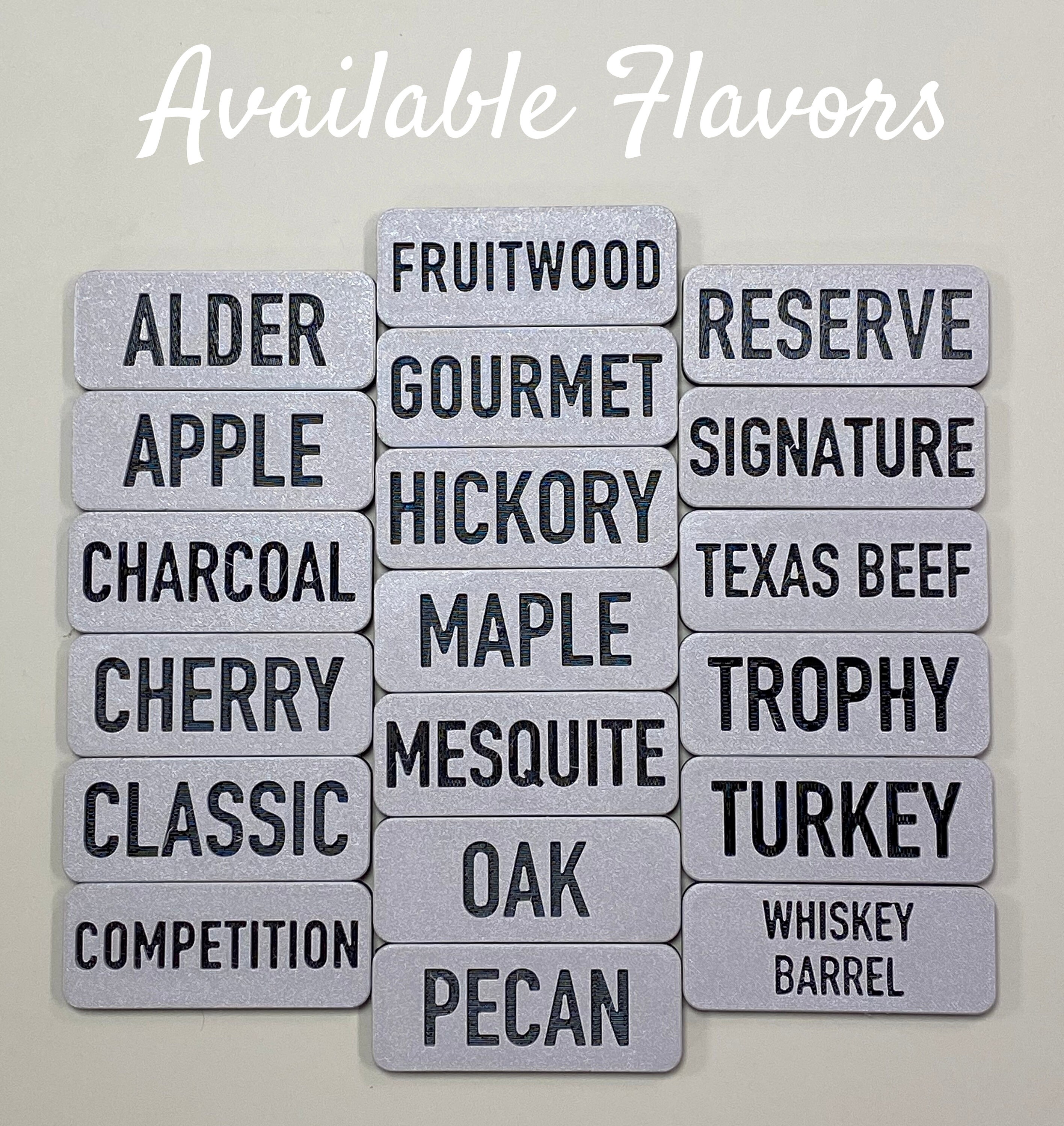Customizable Pellet Grill Hopper Magnet Tags traeger Pit - Etsy