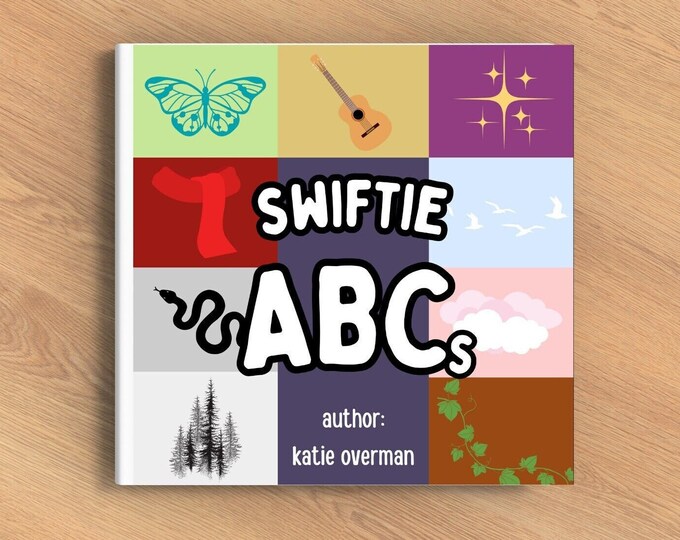 Swiftie Abcs Alphabet Taylor Swift Children's Book - Etsy