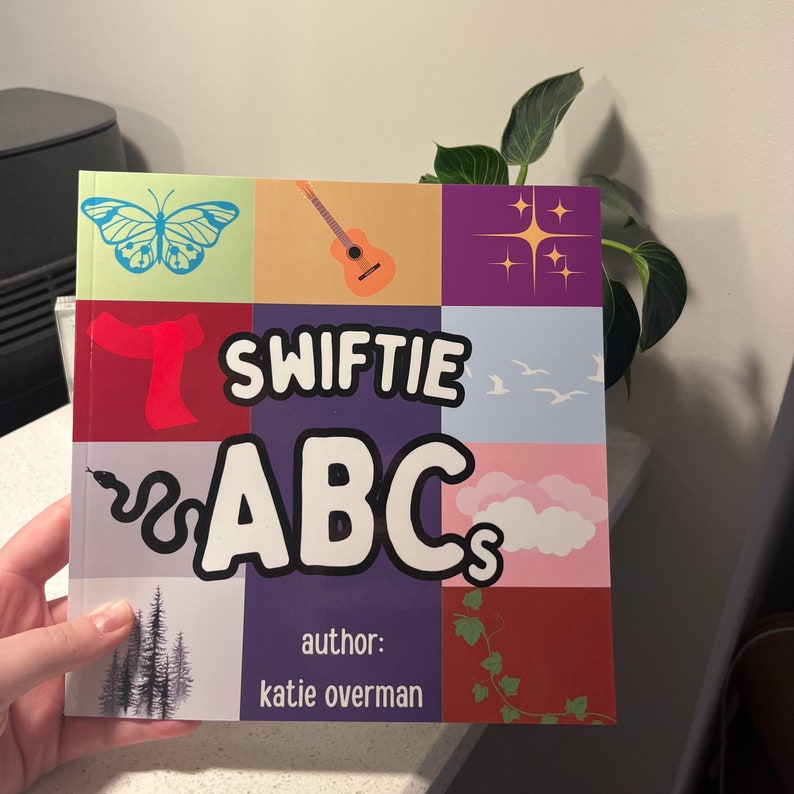 Swiftie Abcs Alphabet Taylor Swift Children's Book - Etsy