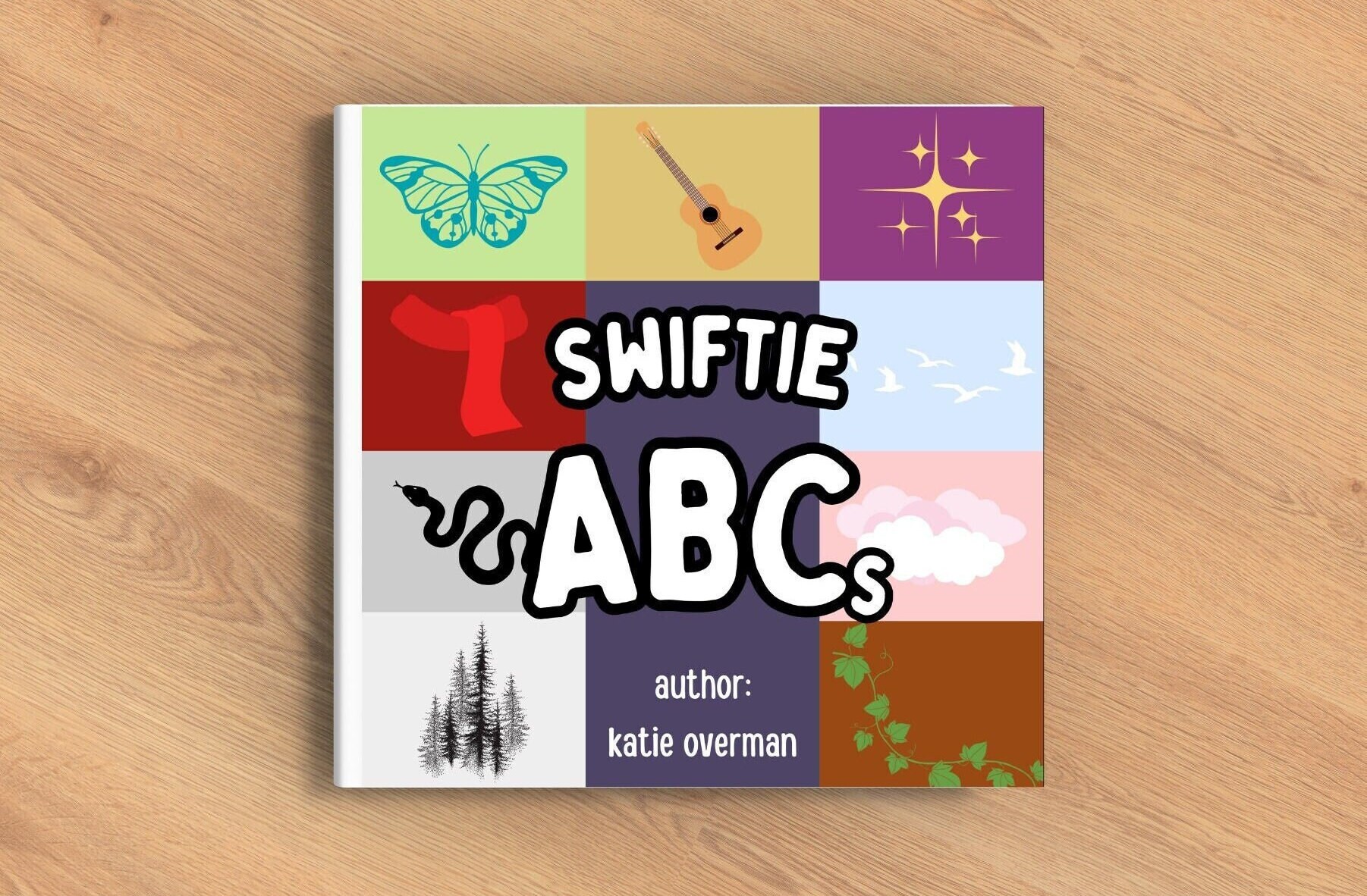 Swiftie Abcs Alphabet Taylor Swift Children's Book - Etsy