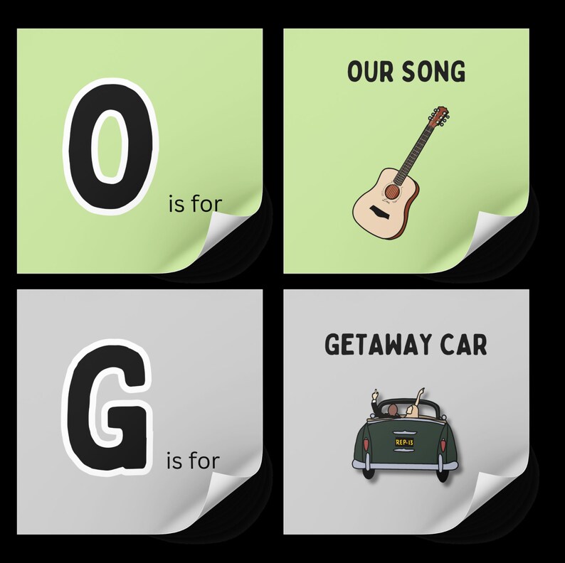 Swiftie Abcs Alphabet Taylor Swift Children's Book - Etsy