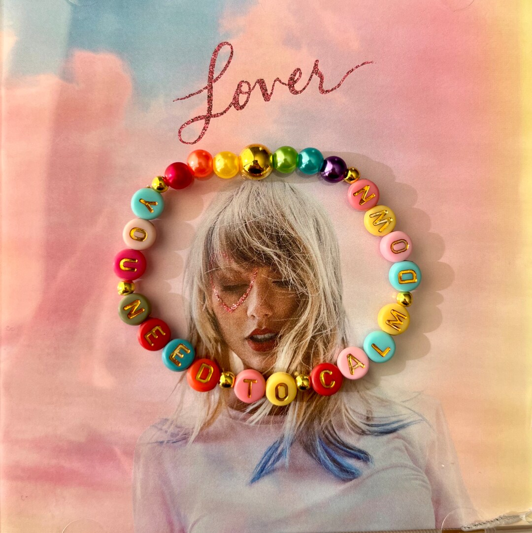 Lover Taylor Swift Friendship Bracelets You Need to Calm Down Pride - Etsy