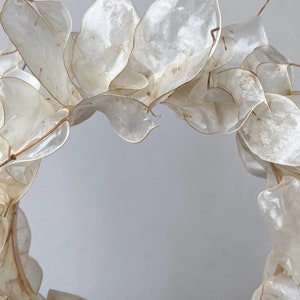 Lunaria Crown/ Dried Honesty/ Boho Flower Crown/ Dried Flower / Crown ...