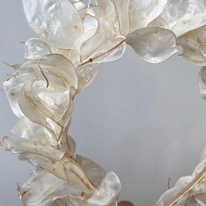 Lunaria Crown/ Dried Honesty/ Boho Flower Crown/ Dried Flower / Crown ...