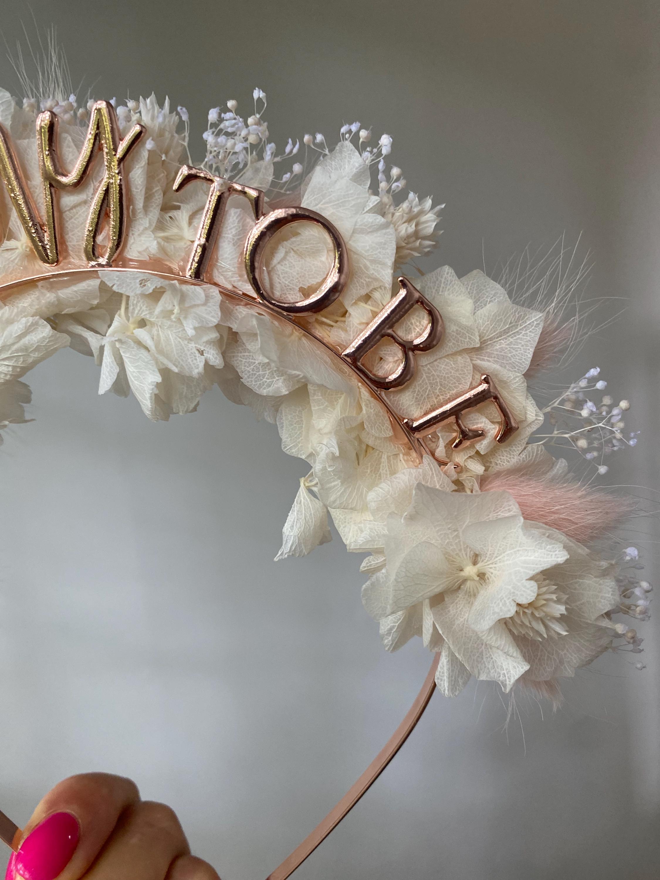 Rose Gold & Cream Mummy to Be Headband: Baby Shower Crown - Etsy
