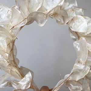 Lunaria Crown/ Dried Honesty/ Boho Flower Crown/ Dried Flower / Crown ...