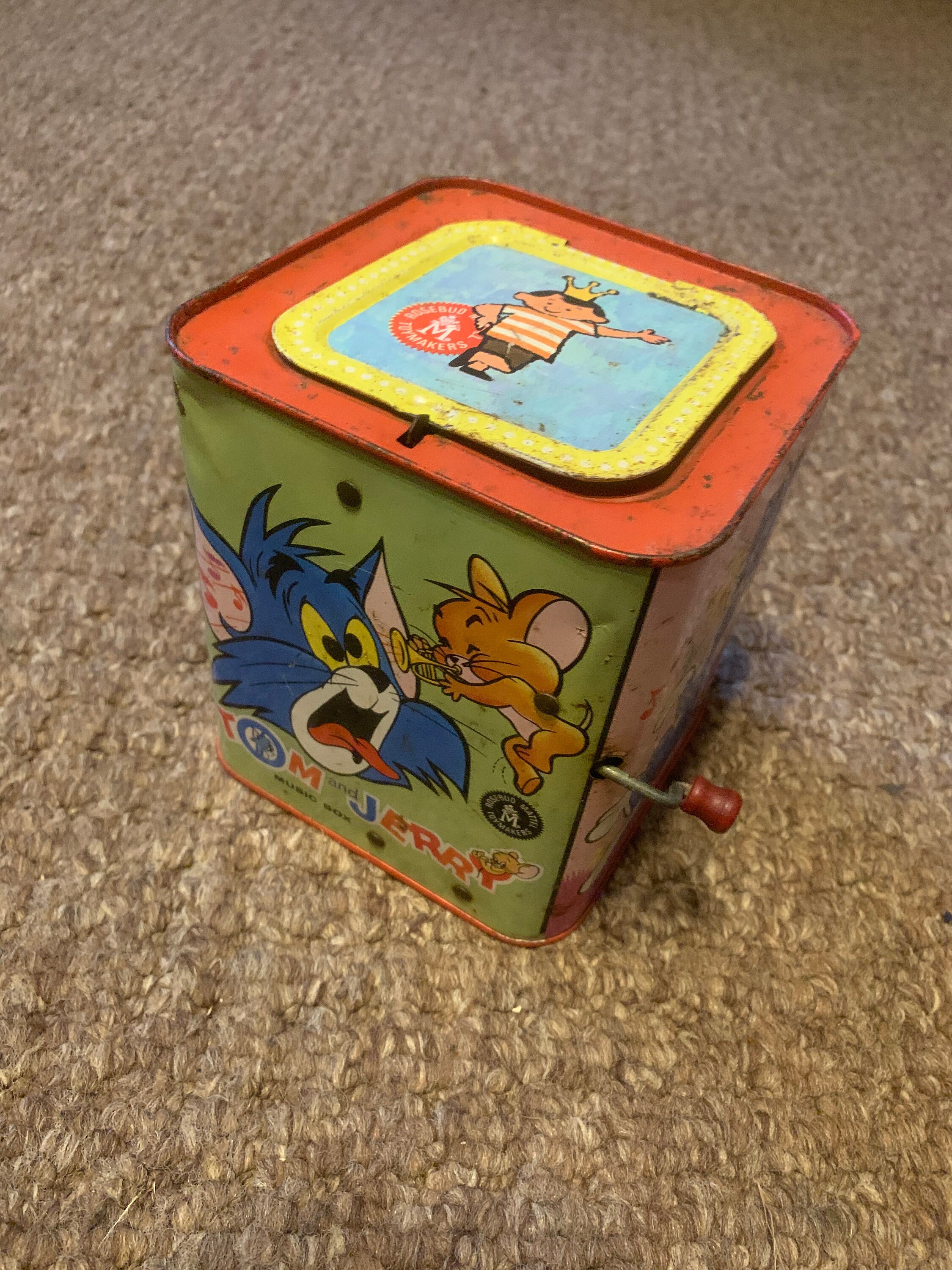 Vintage Tom and Jerry Jack in the Box - Etsy UK