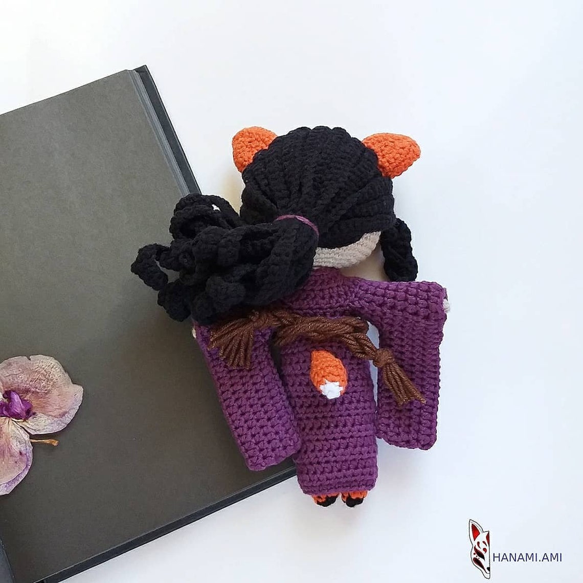 PDF amigurumi Kitsune mini crochet doll pattern in English and | Etsy