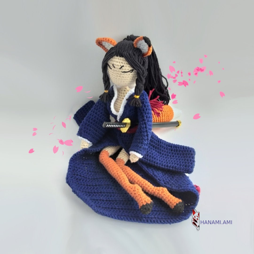 PDF Kitsune amigurumi crochet doll pattern in | Etsy