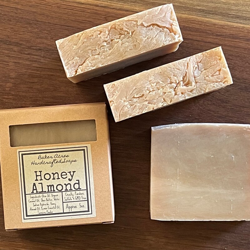 Honey Almond Soap - Etsy