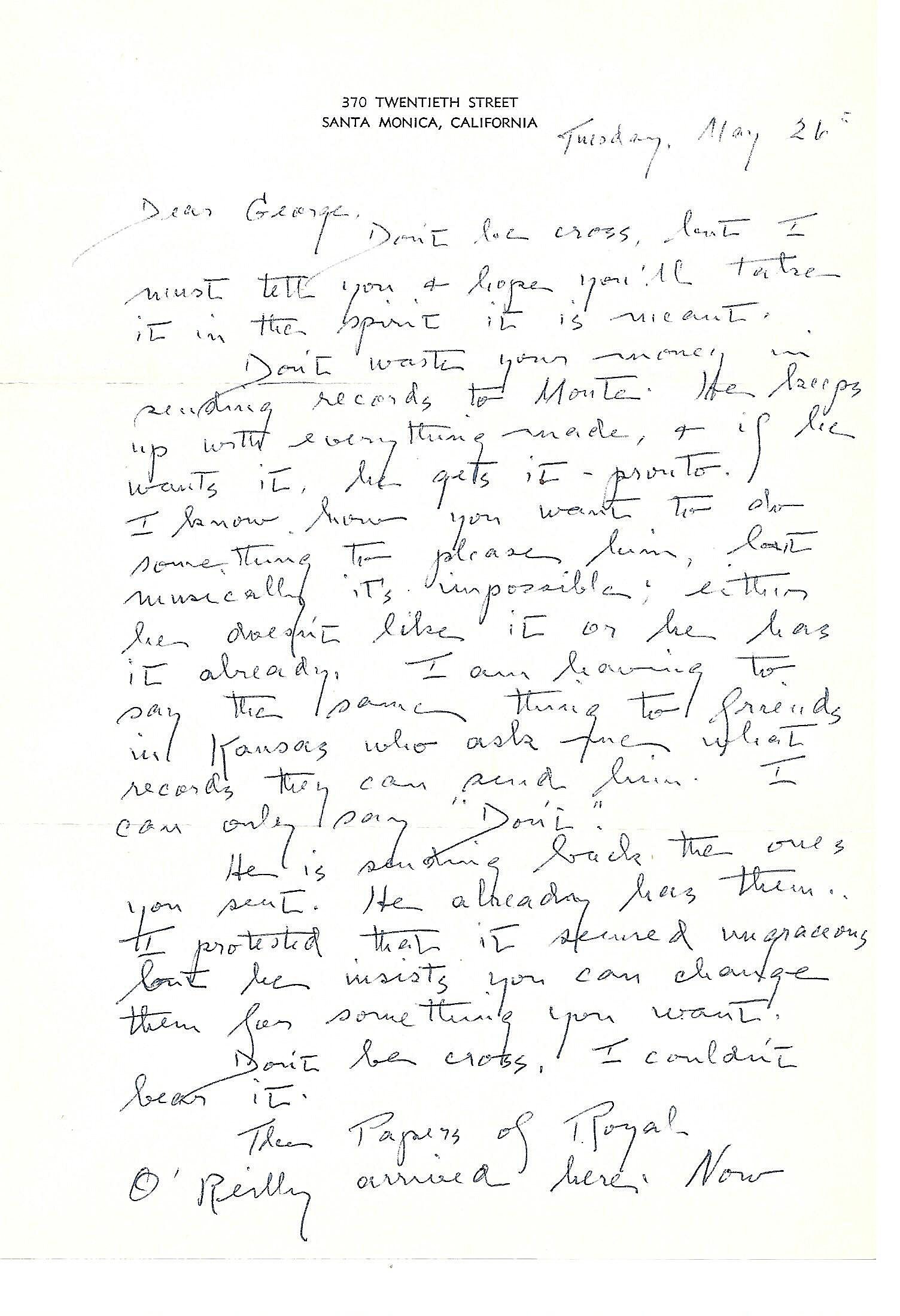 Ruth Rose Schoedsack Handwritten Letter - Etsy