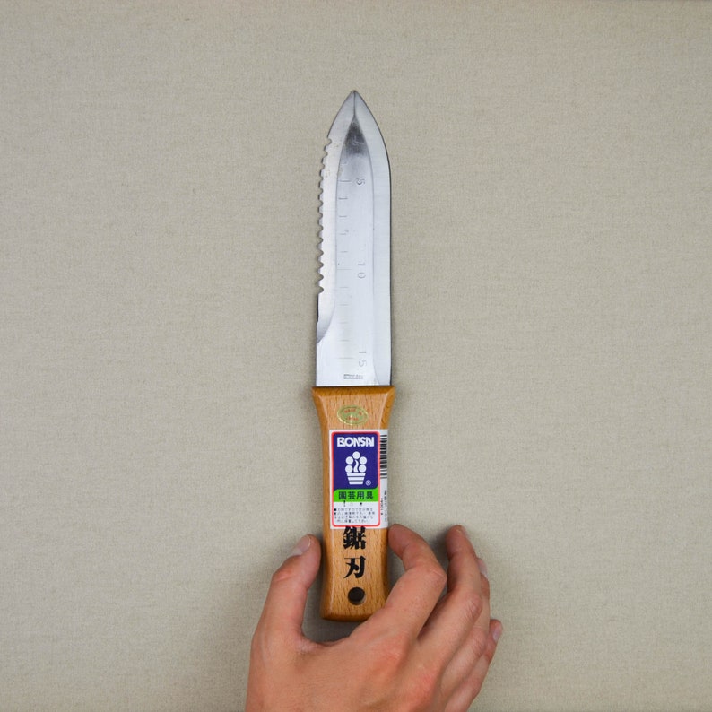 Horihori Bonsai Garden Tool Knife Digging Blade Stainless Steel Home ...