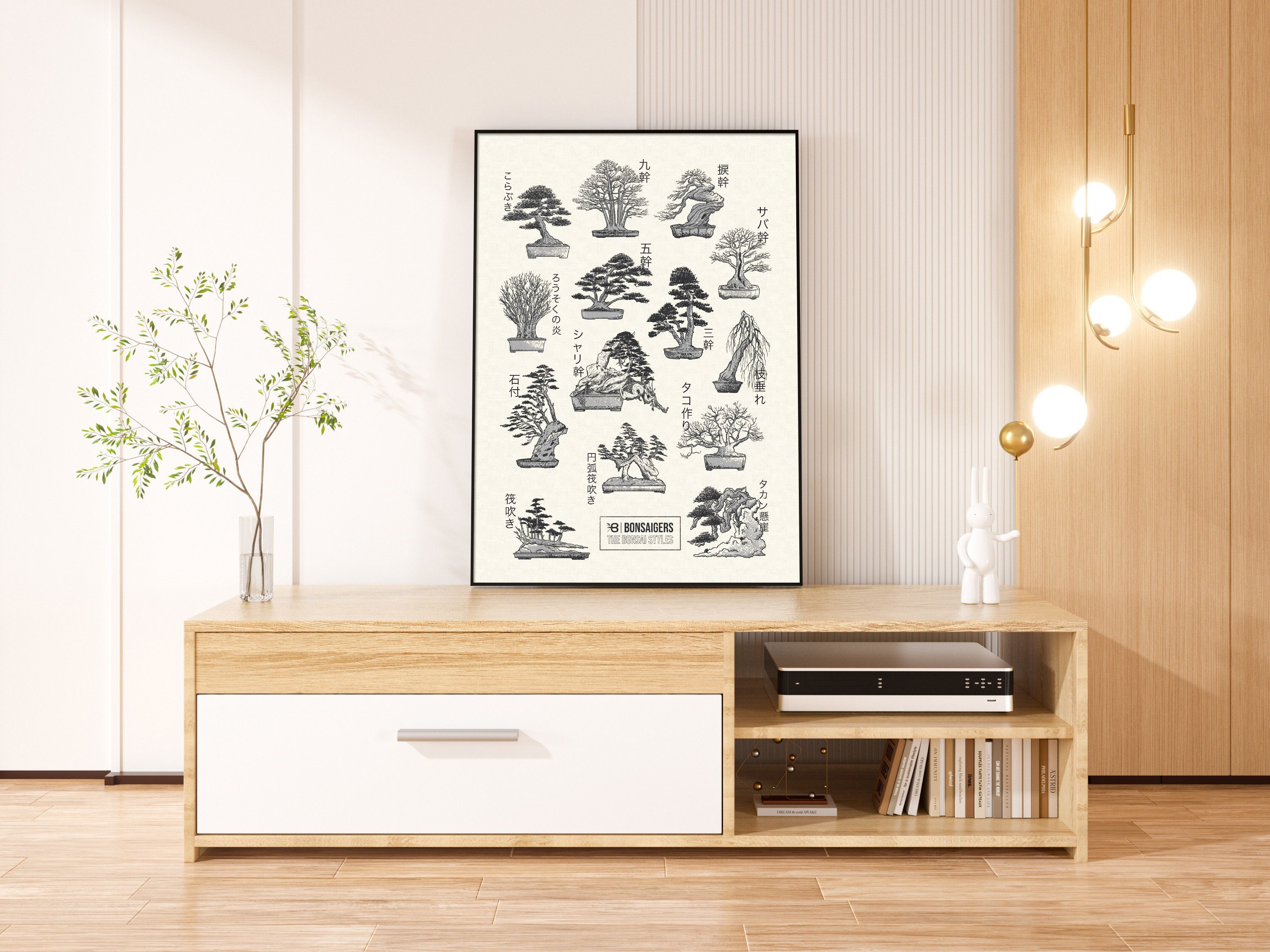 Print 'BONSAI STYLES' A2 Size Woodstock Betulla Paper Recycled - Etsy