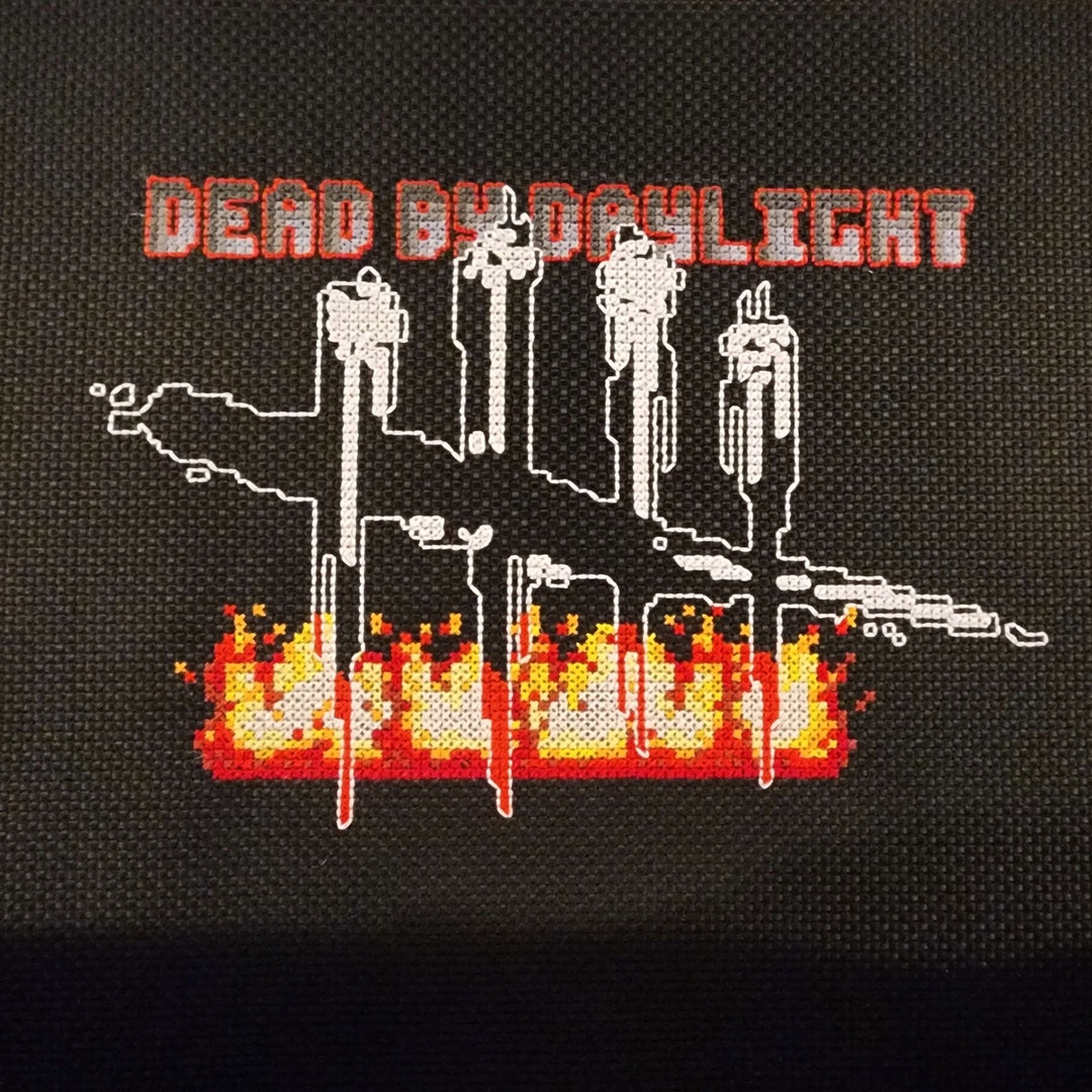 Dead by Daylight Fire Cross Stitch Digital Pattern - Etsy