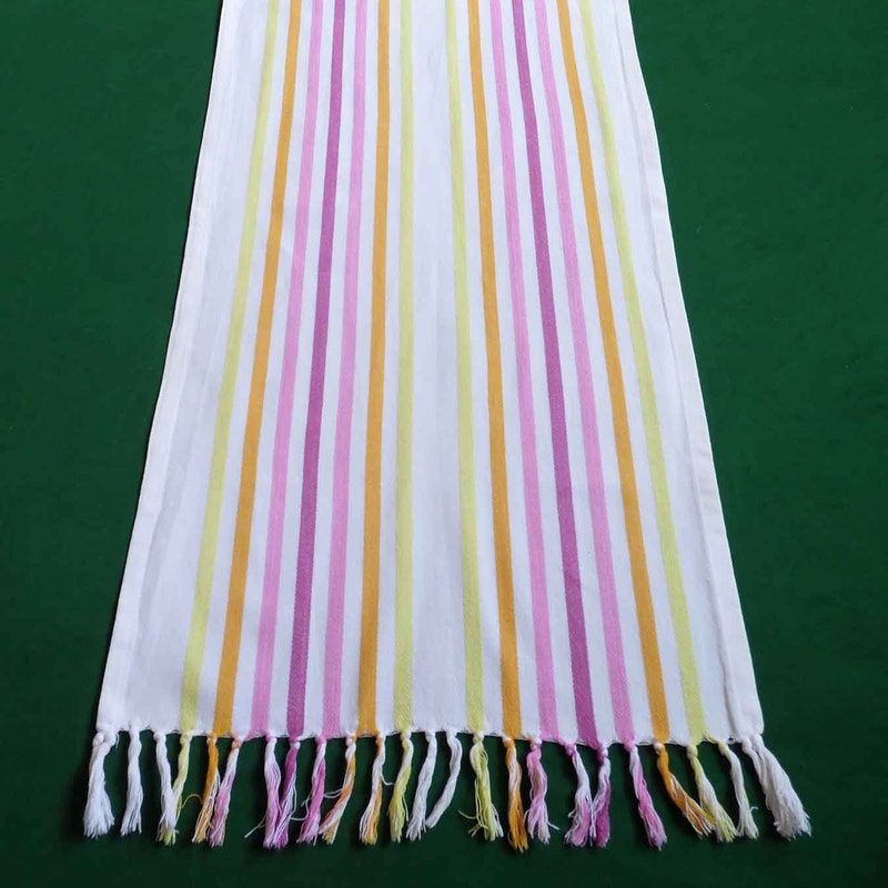 Striped Table Runner - Etsy