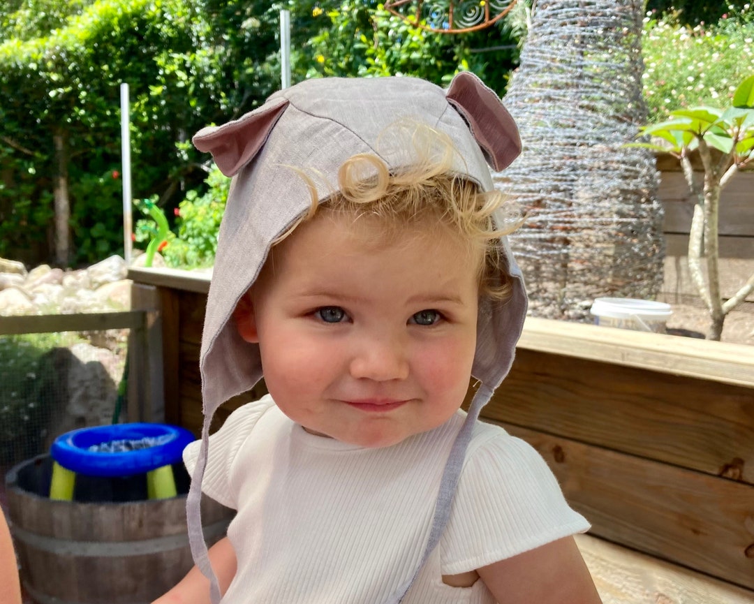 Fauna Baby Bonnet Digital Sewing Pattern Bundle. Bunny, Bear, Faun ...