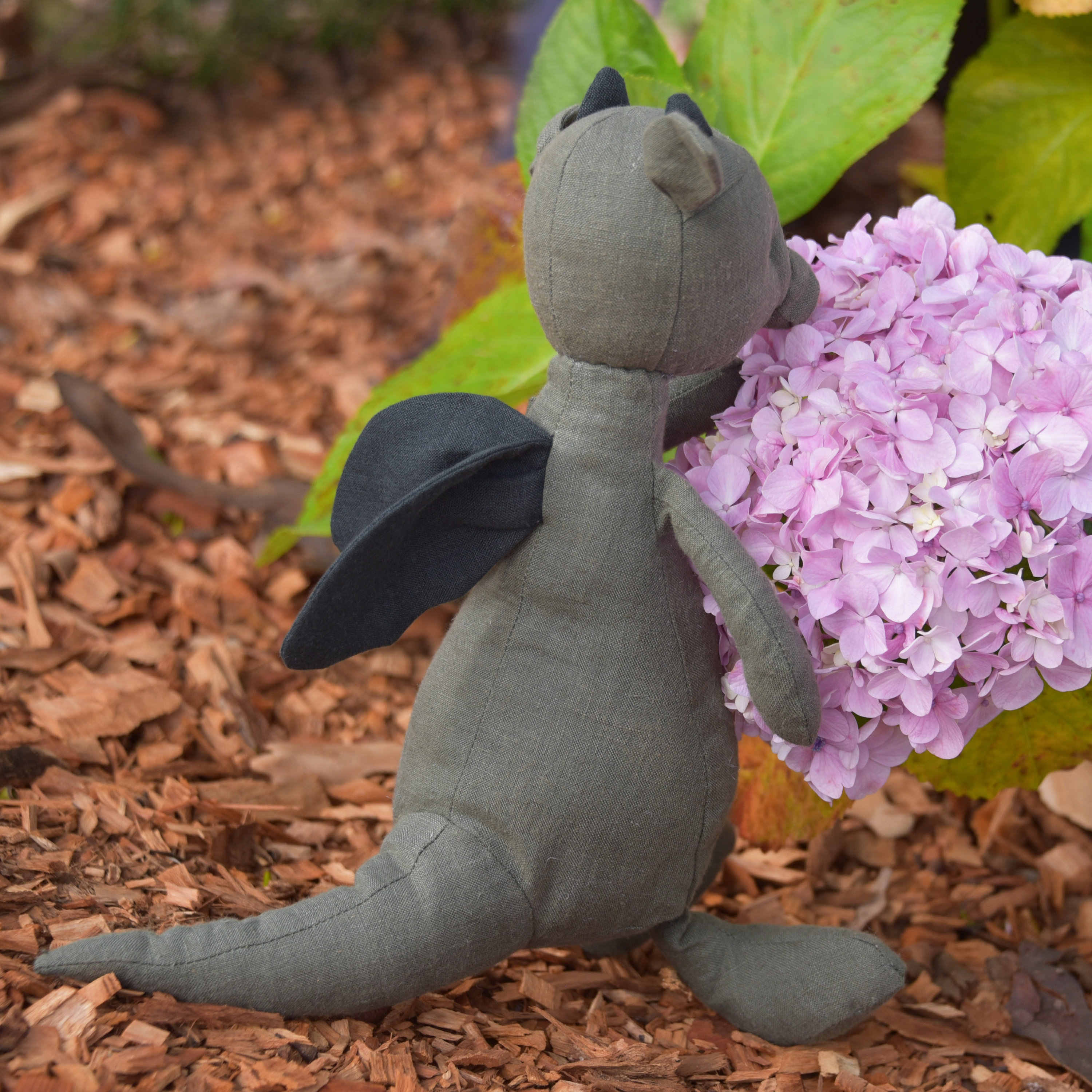 Plush Toy Dragon Digital Woven Sewing Pattern, Alfie the Dragon - Etsy