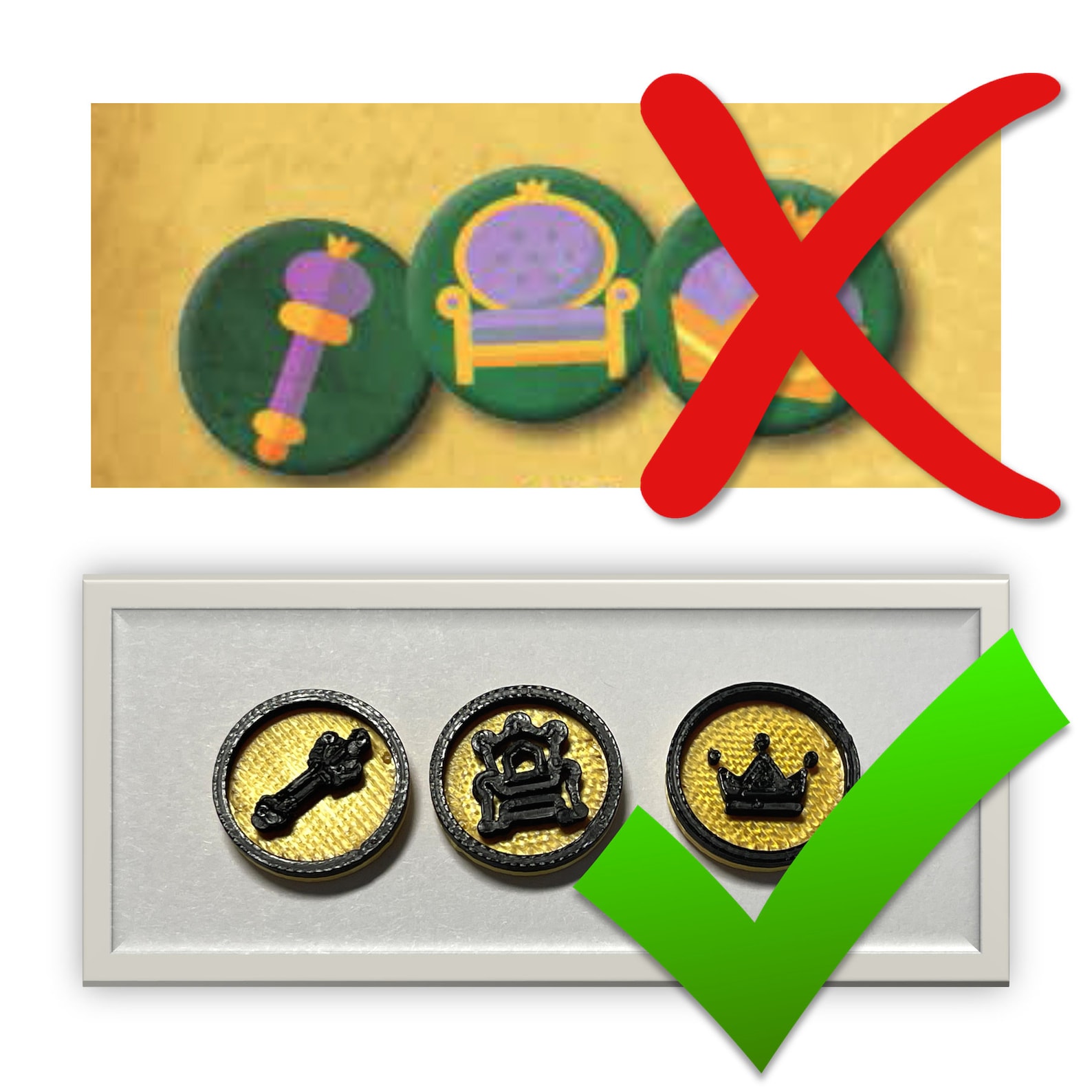 Upgraded Relics Tokens for Village Pillage - Etsy