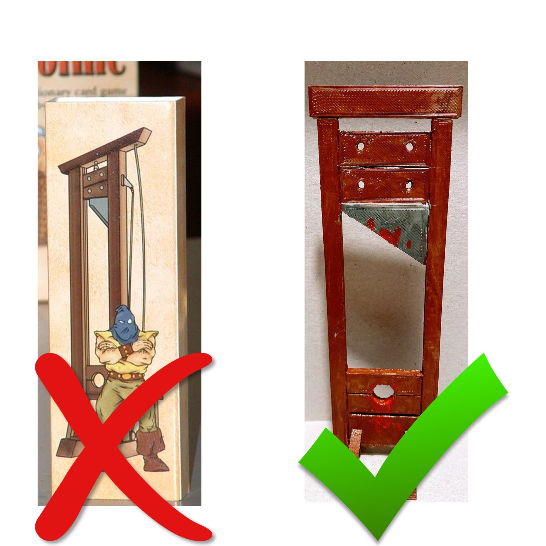 Guillotine Model for Board Games Etc. - Etsy