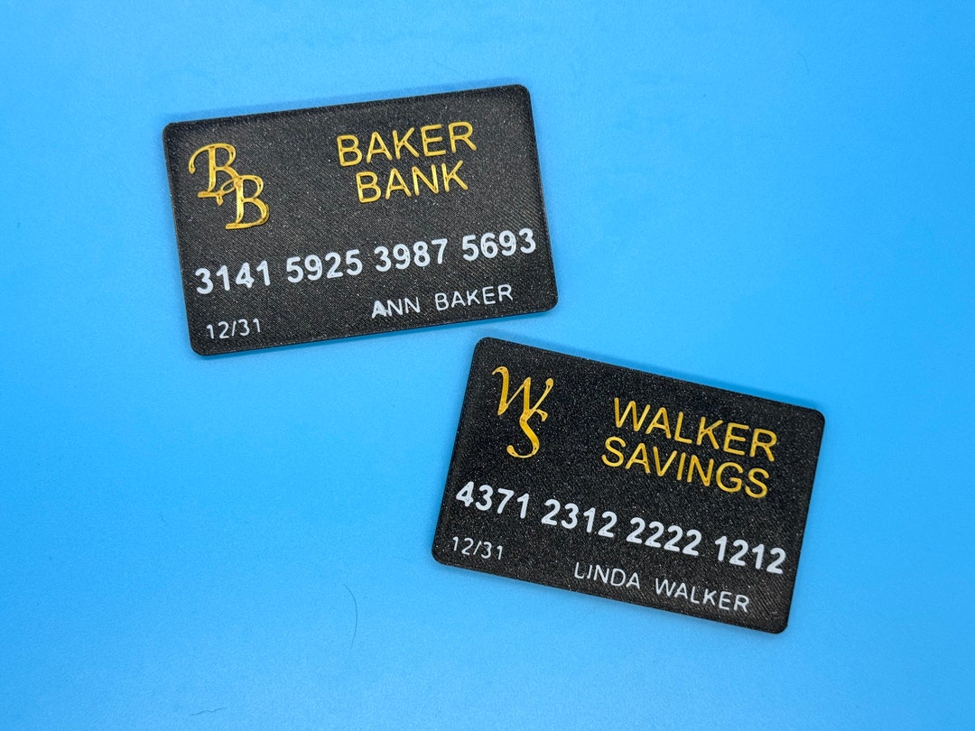 Customized Play Credit Cards for Kids — Toy or Party Gift - Etsy