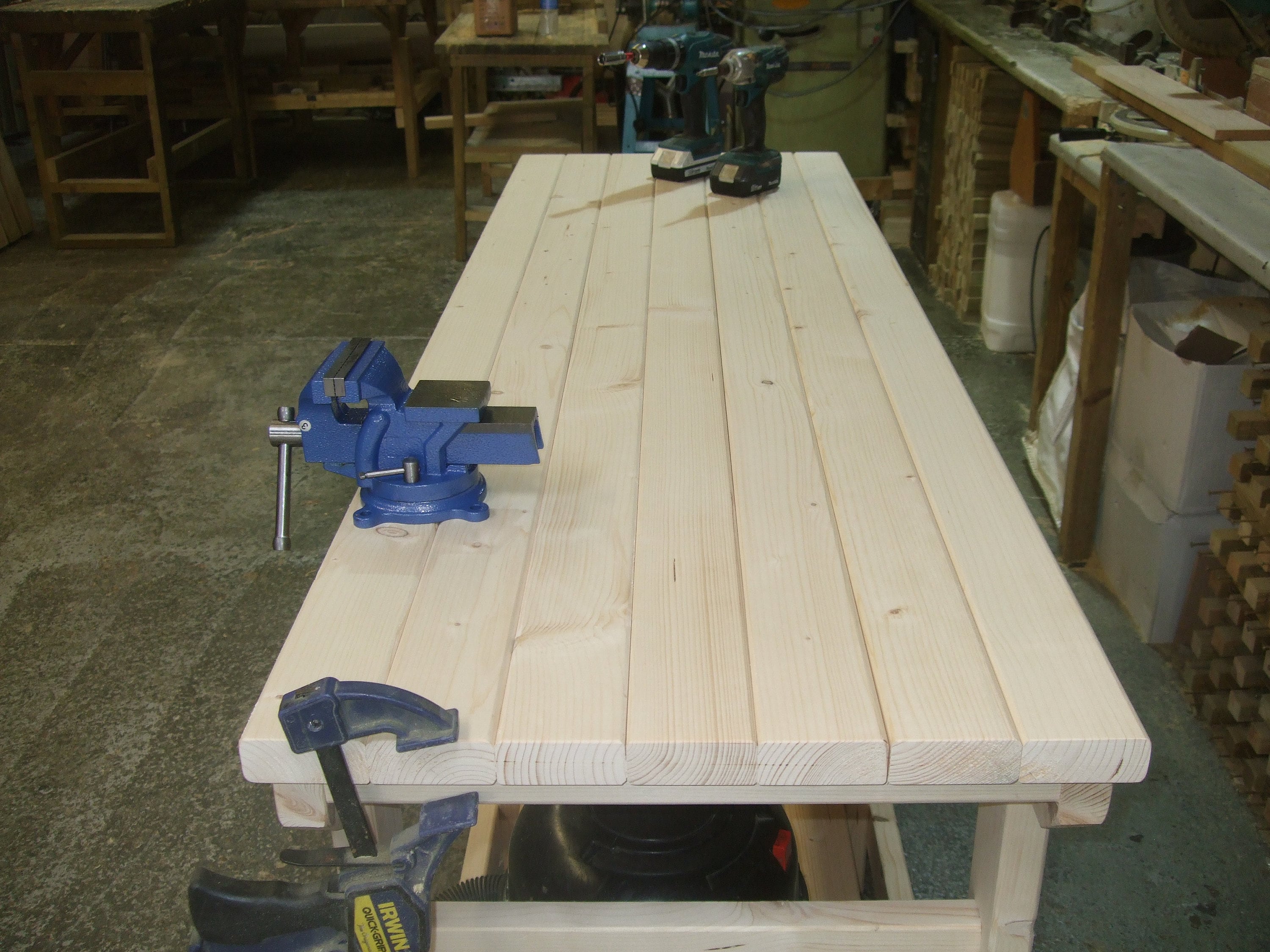 6FT Wooden Work Bench HEAVY DUTY - Etsy UK
