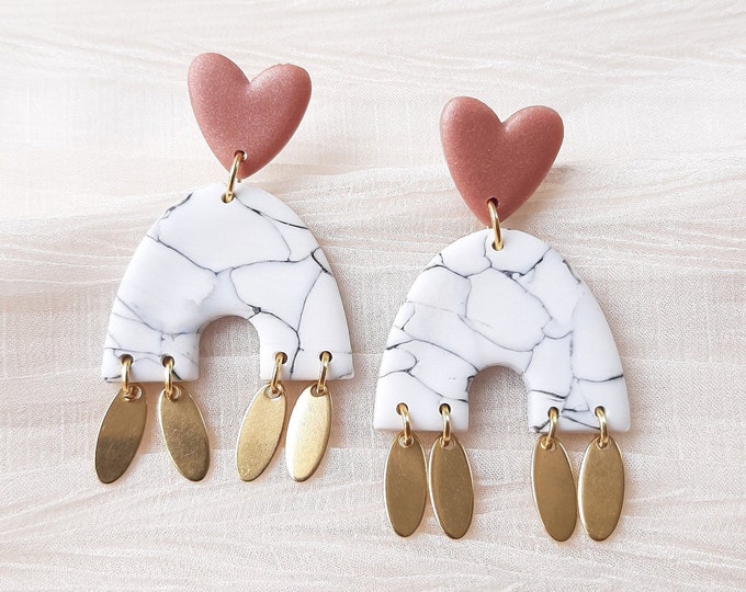 Earrings, Handmade in France, hin-on Hua-tchaï Model Unique and ...