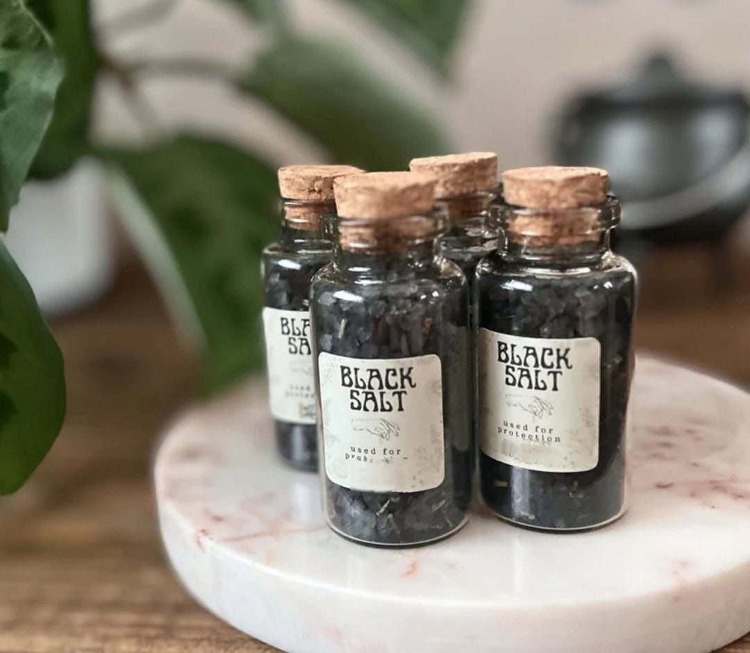 Black Salt, Witches Salt, Protection Salt, Banishing, Occult, Cleansing ...