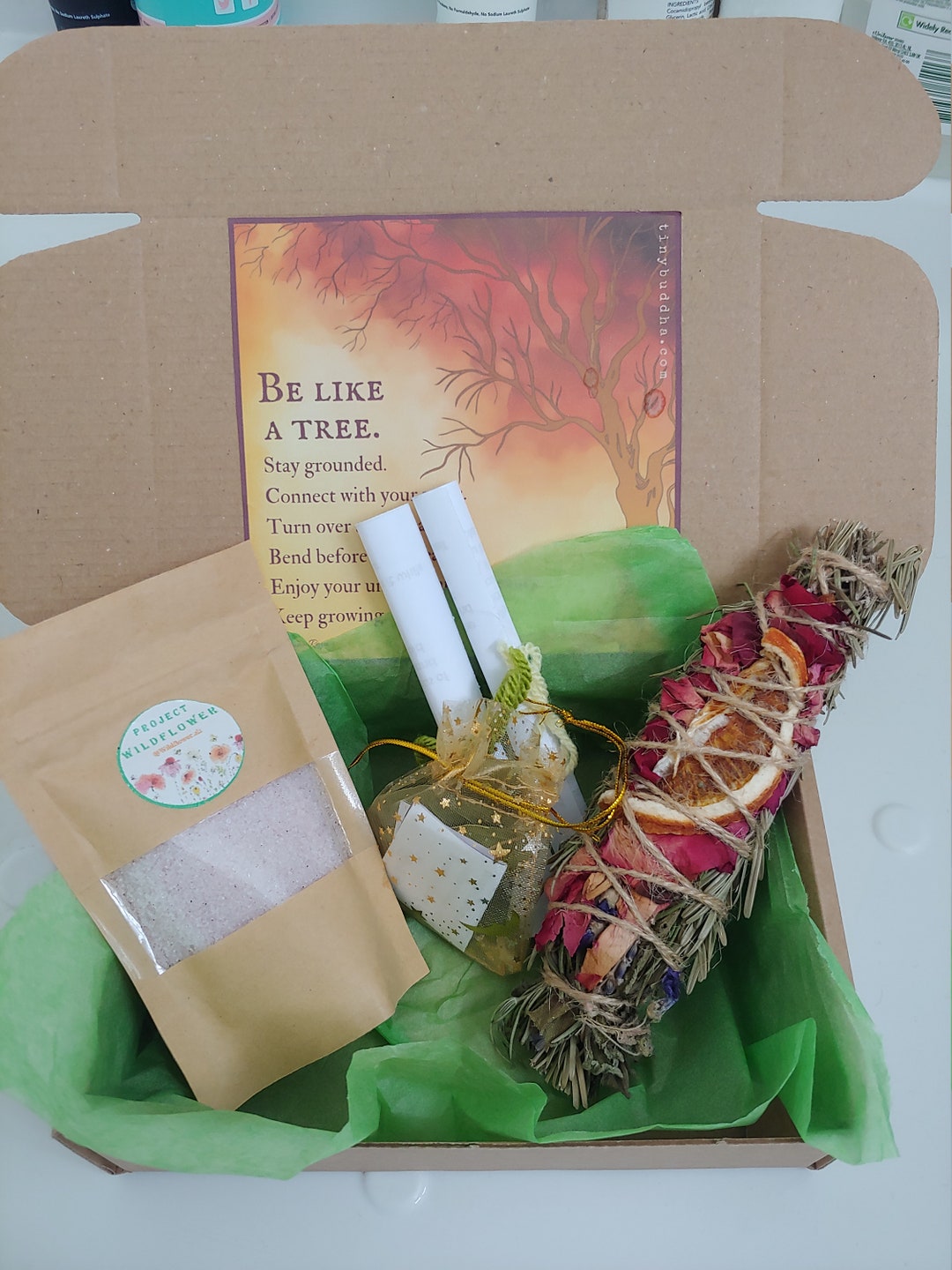 Well-being Box Grounding Ritual Box Pamper Box Spa Box UK - Etsy UK