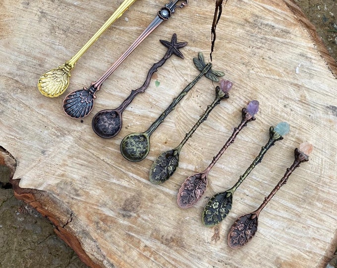 Upcycled Spoon Scribe Altar Tool for Candle Magic, Herbs and More ...