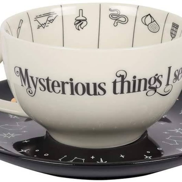 Divination Tea Cup and Saucer - Etsy