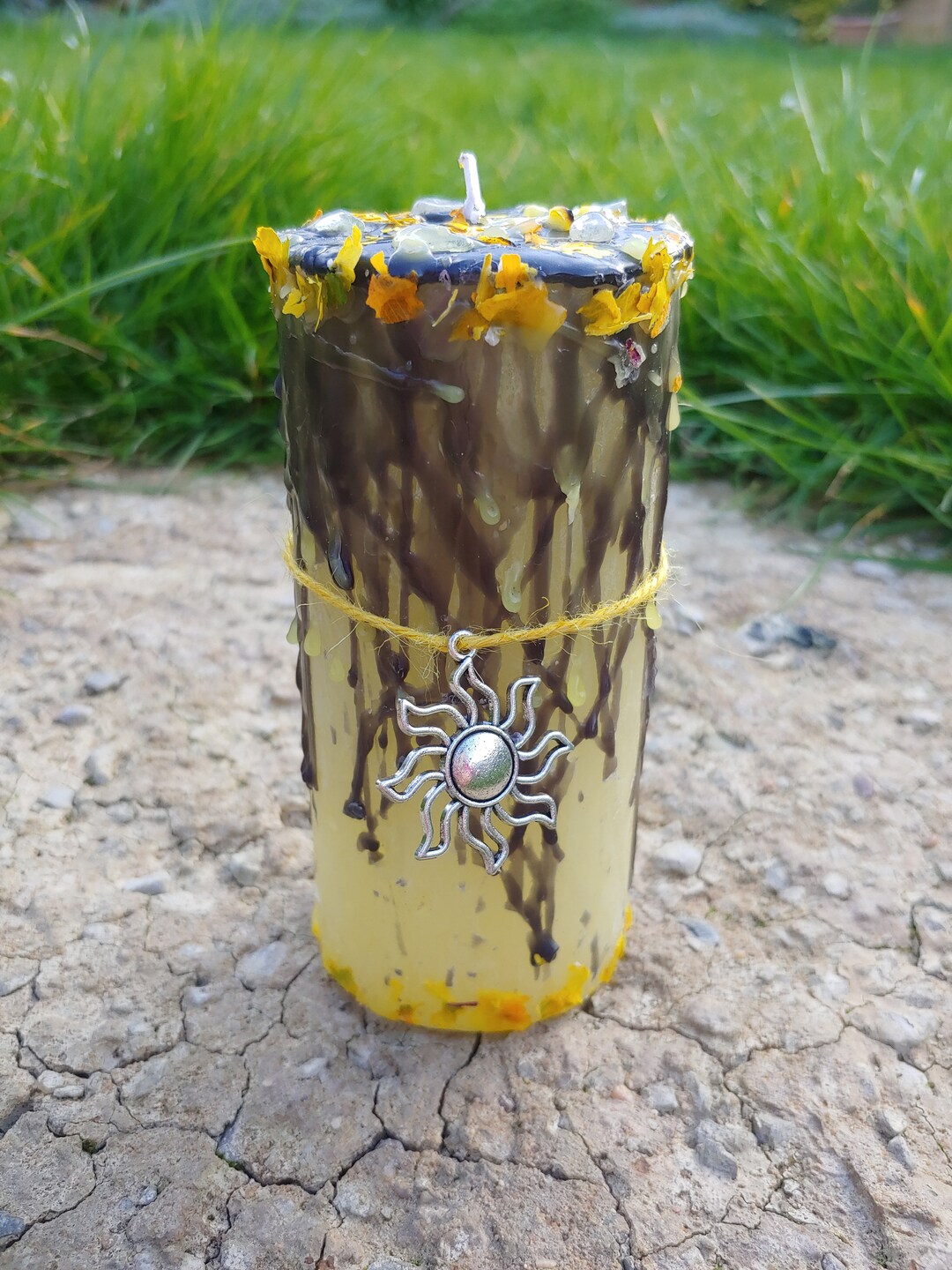 Solar Eclipse, Lunar Eclipse, Dressed Candle, Spell Candle, Herbal ...