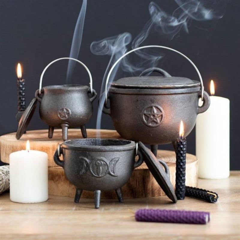 Cast Iron Witch Pot - Etsy