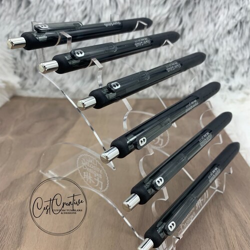 Epoxy Pen Display Card SVG Glitter Pen Care Template Pen - Etsy