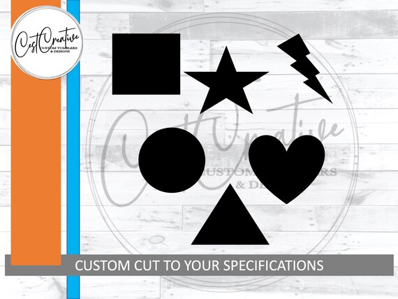 Laser Cut Acrylic Shapes | Etsy