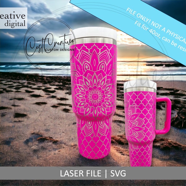 Laser Files Full Wrap Tumbler - Etsy