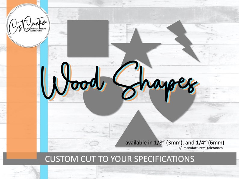 Laser Cut Wood Shapes - Etsy