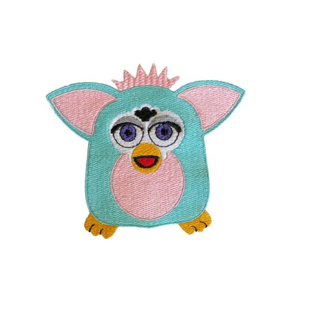 Furby and Furby Face Machine Embroidery Files - Etsy