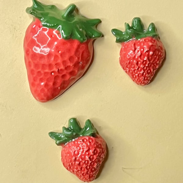 Ceramic Strawberry - Etsy