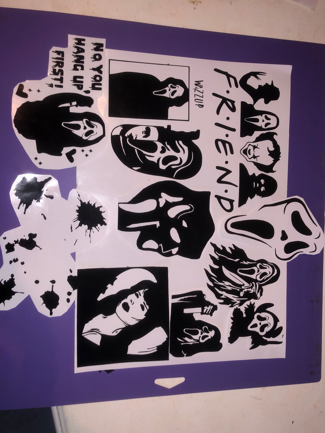 Scream Sticker Pack - Etsy