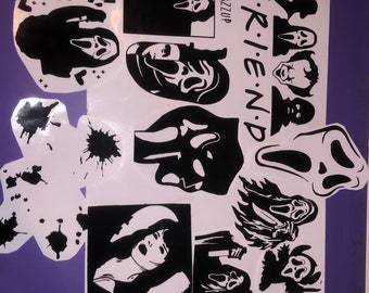 Welcome to Woodsboro Scream Horror Sticker - Etsy