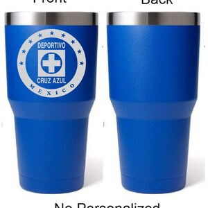 Cruz Azul 30 Oz Tumbler / Vaso Termico Grabado En Laser Termo | Etsy
